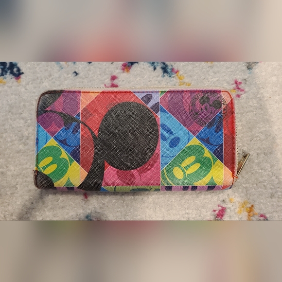 Disney | Bags | Rare Disney Mickey Wallet | Poshmark